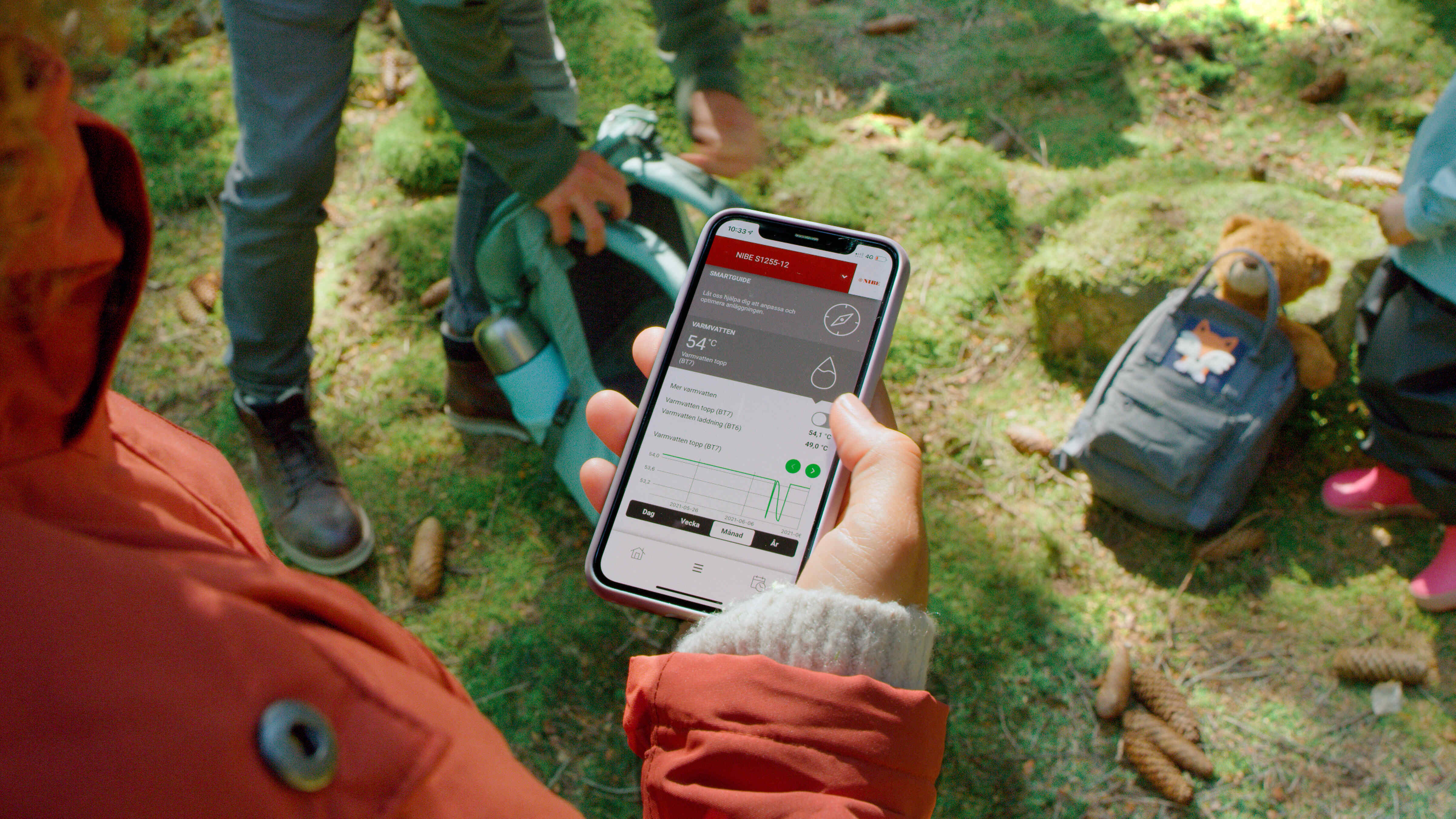 Aplikacja NIBE Uplink do zdalnej obsługi pomp ciepła | NIBE